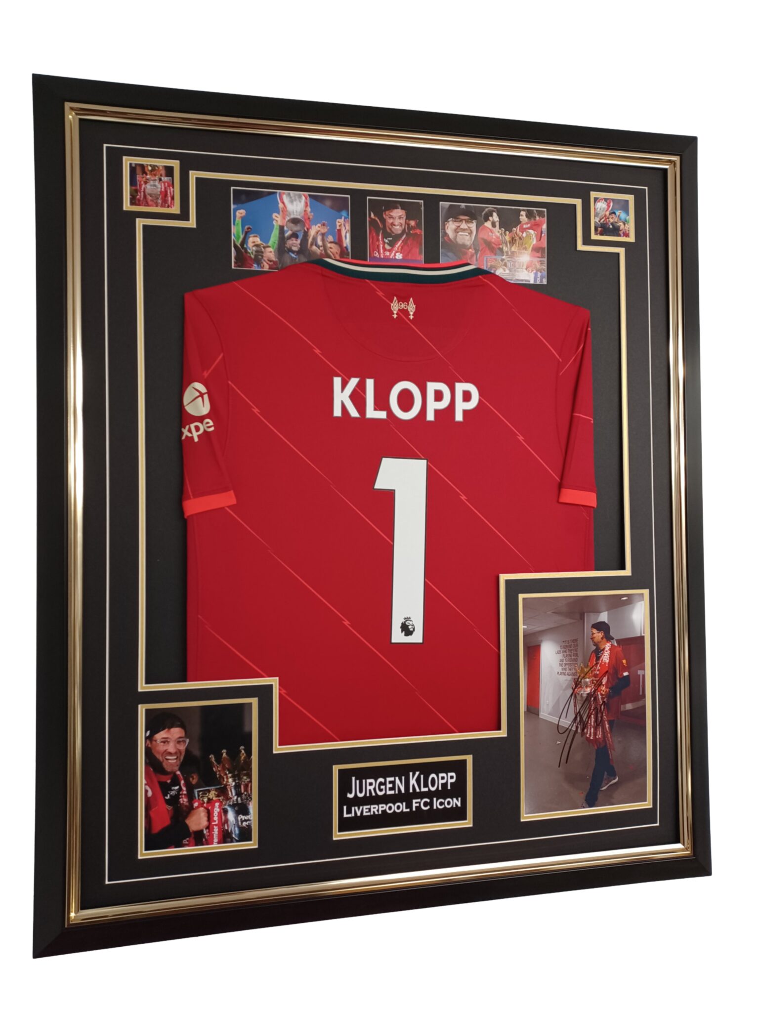 Jurgen Klopp of Liverpool Signed Photo with Shirt | Signed Memorabila ...