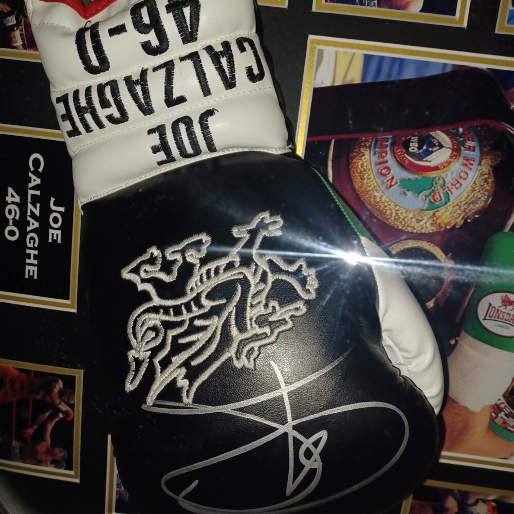 LARGE DOME Boxing Glove FRAMING - Signed Memorabila Shop