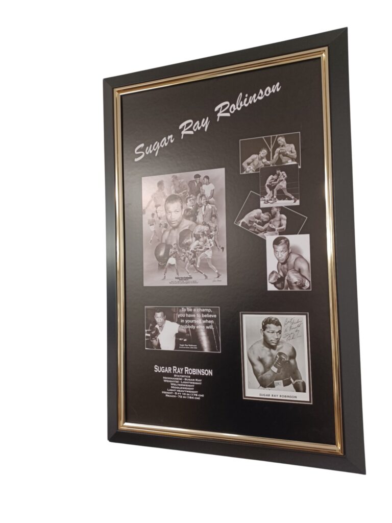Sugar Ray Robinson – Signed Memorabila Shop