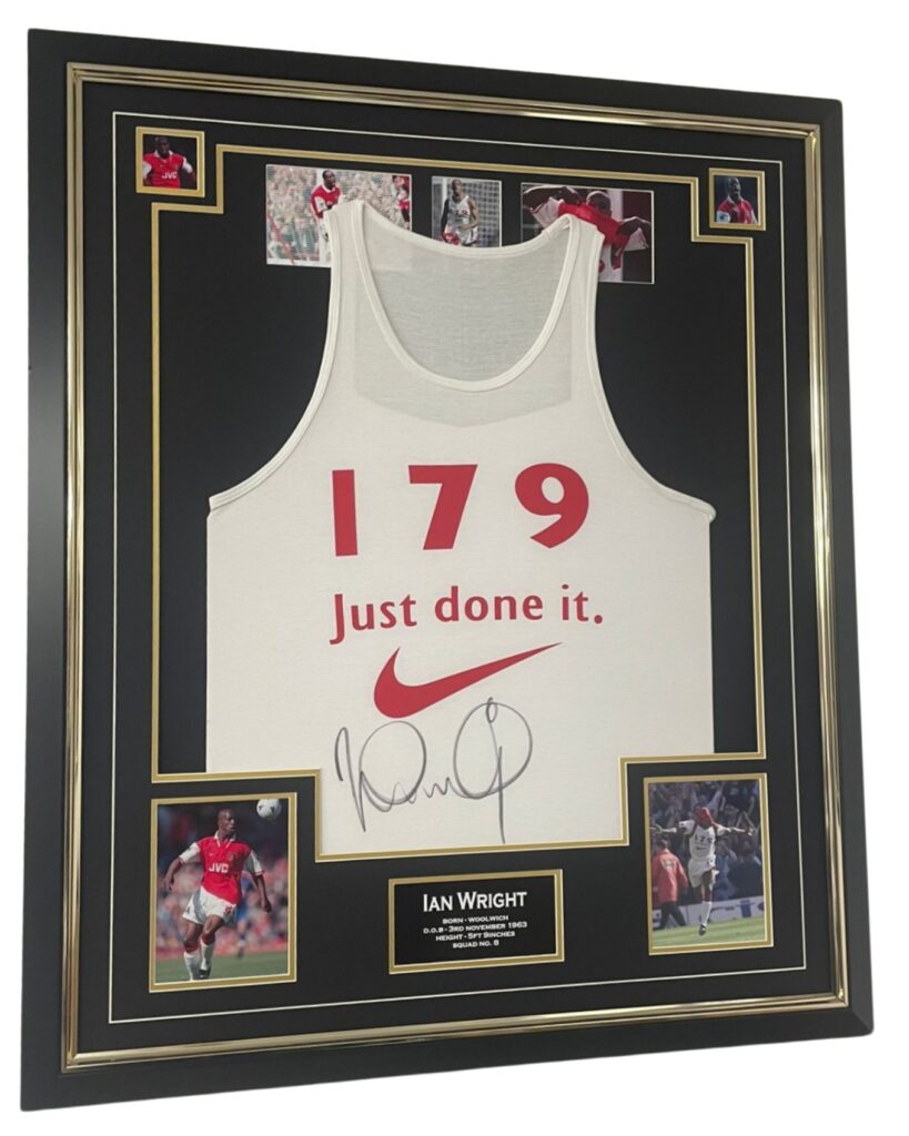 IAN WRIGHT Signed Vest – Signed Memorabila Shop