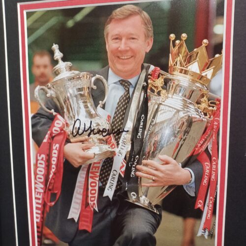 Sir Alex Ferguson of Manchester United Signed Photo with Shirt – Signed ...