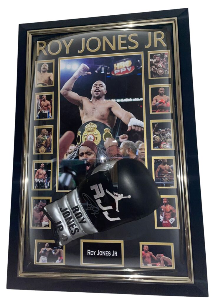 Roy Jones Jr Signed Boxing glove | Signed Memorabila Shop | Shop Today