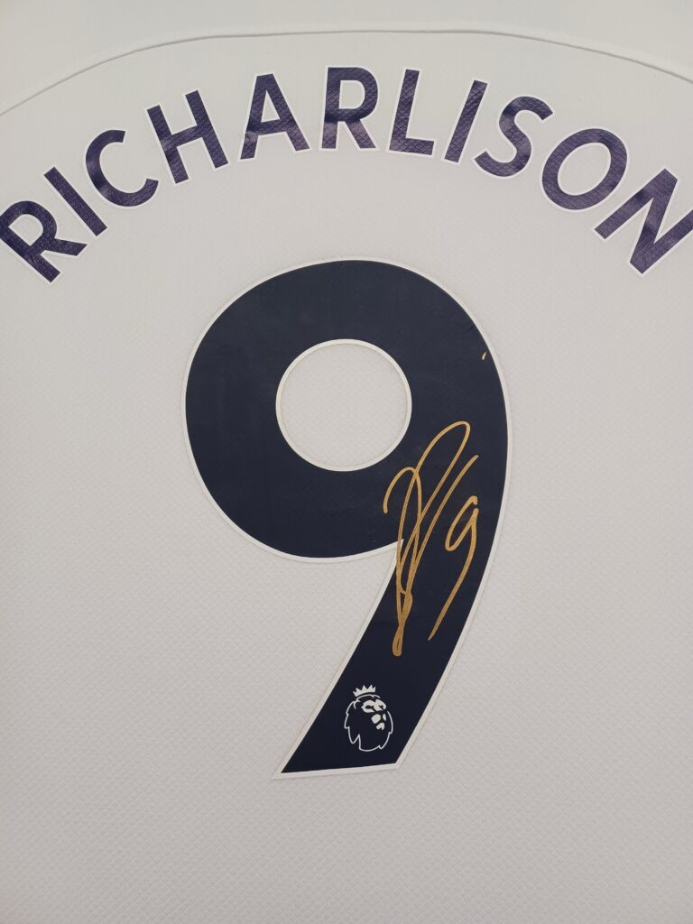 Richarlison of Tottenham Signed Shirt – Signed Memorabila Shop