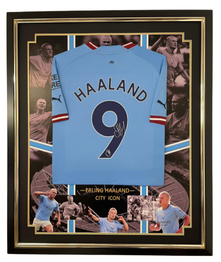 Erling Haaland of Manchester City Signed Jersey – Signed Memorabila Shop