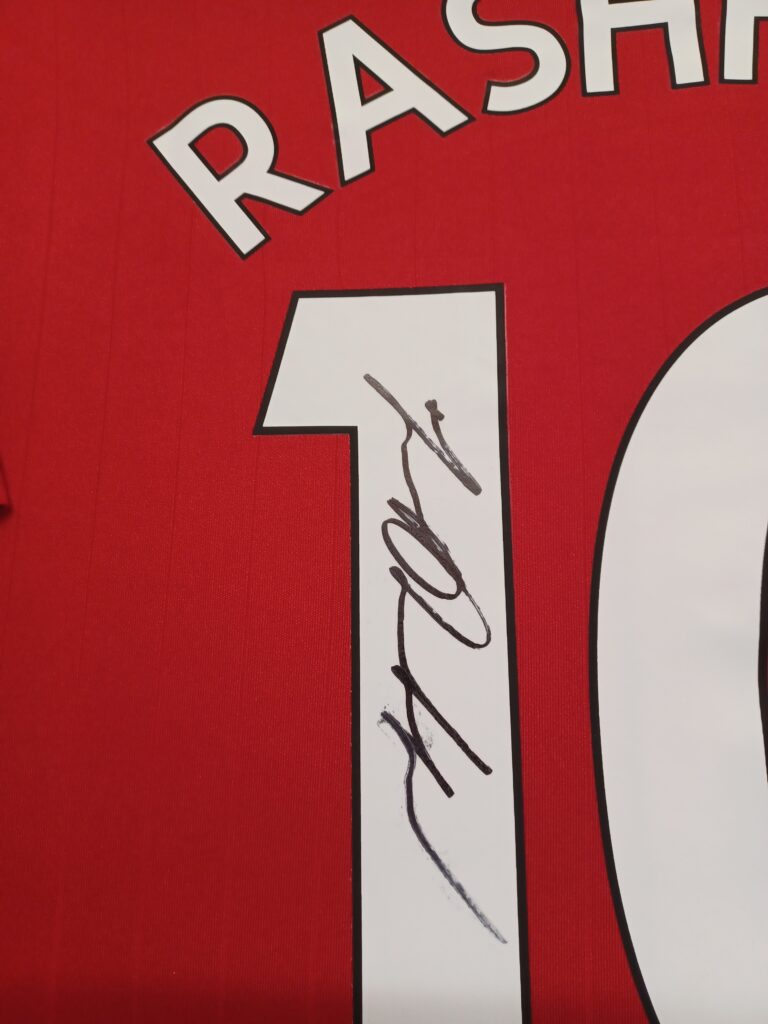 Marcus Rashford of Manchester United Signed Shirt – Signed Memorabila Shop