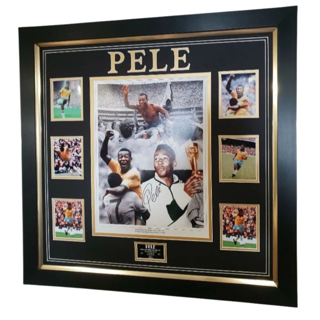 Pele of Brazil Signed Football Photo – Signed Memorabila Shop