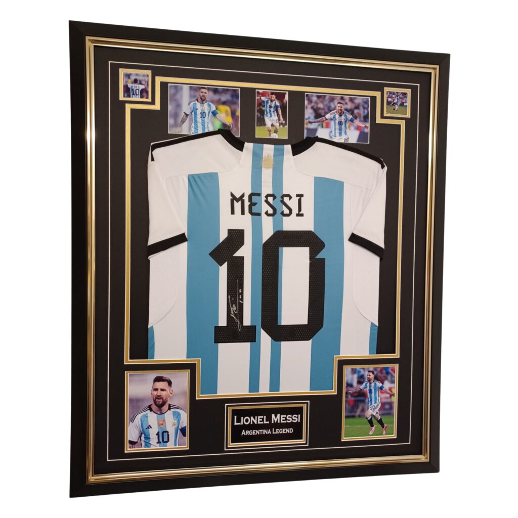 Lionel Messi of Barcelona Signed Football Boot - Signed Memorabila Shop