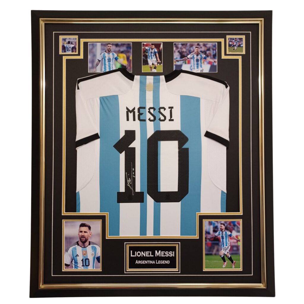 Lionel Messi of Barcelona Signed Football Boot - Signed Memorabila Shop