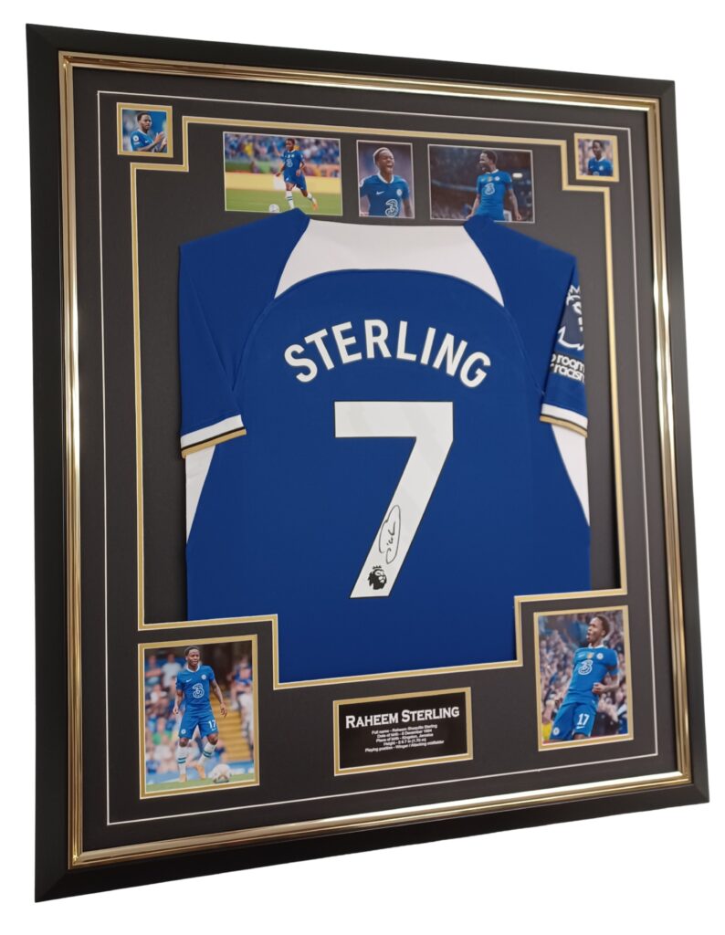 Raheem Sterling of Chelsea Signed Shirt – Signed Memorabila Shop