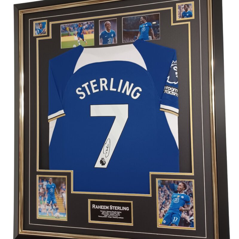 Raheem Sterling of Chelsea Signed Shirt – Signed Memorabila Shop