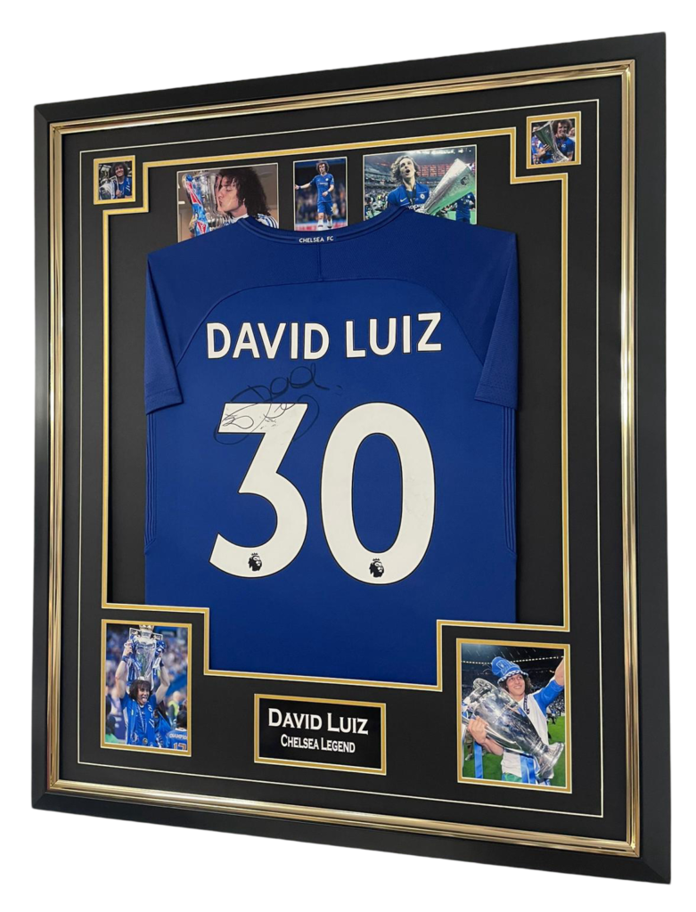 David Luiz of Chelsea Signed Football Shirt – Signed Memorabila Shop