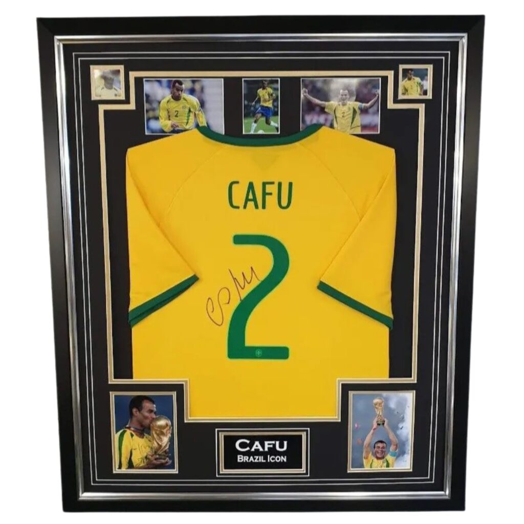 Cafu Signed Shirt of BRAZIL | Signed Memorabila Shop | Shop Today