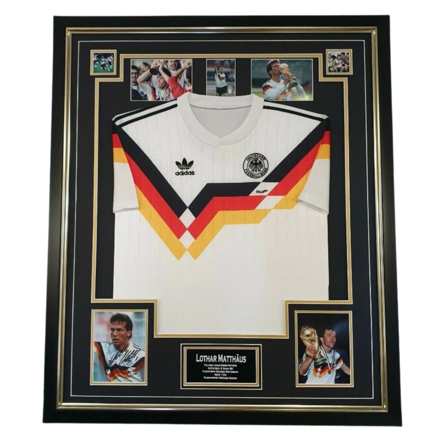 Lothar Matthaus of Germany Signed Shirt – Signed Memorabila Shop