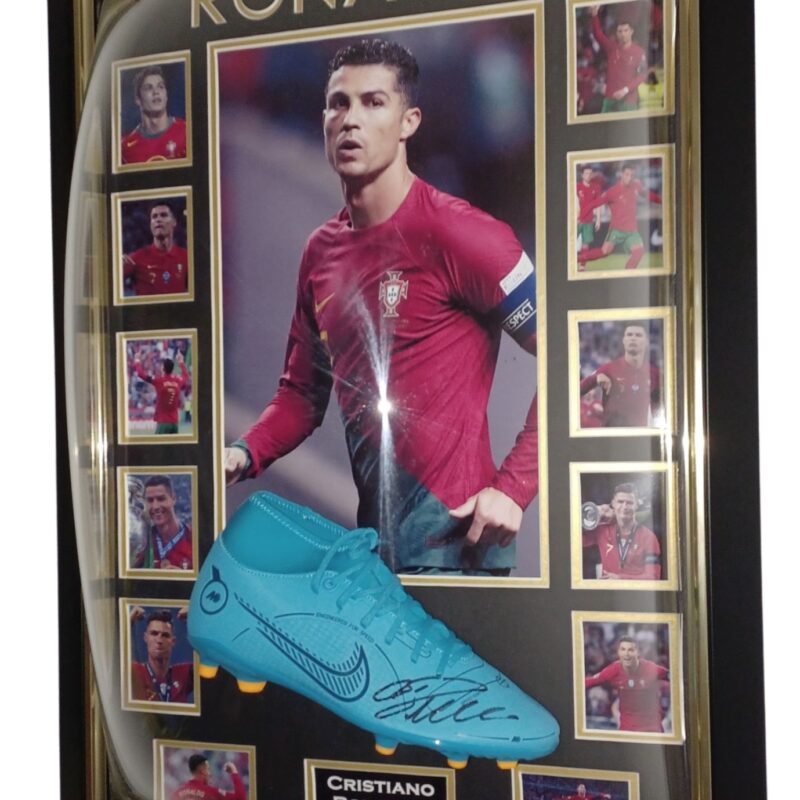 Cristiano Ronaldo of Portugal Signed Football Boot – Signed Memorabila Shop