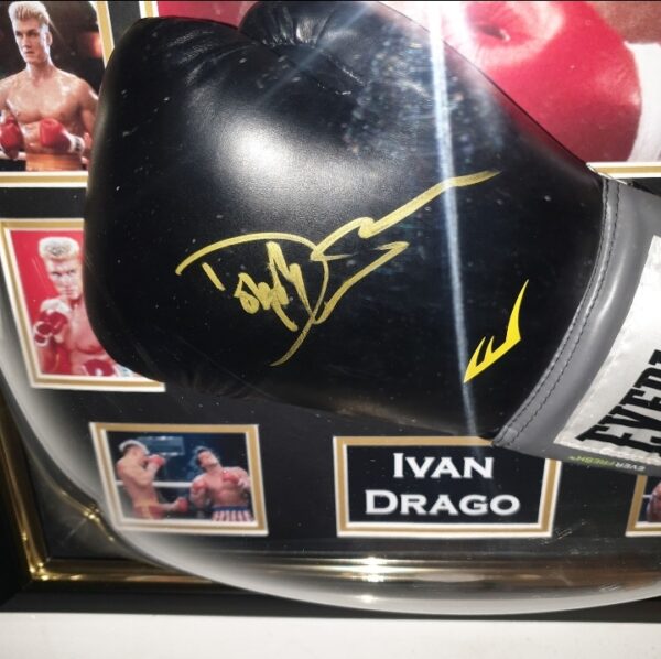 Ivan Drago Signed Boxing Glove – Rocky – Signed Memorabila Shop