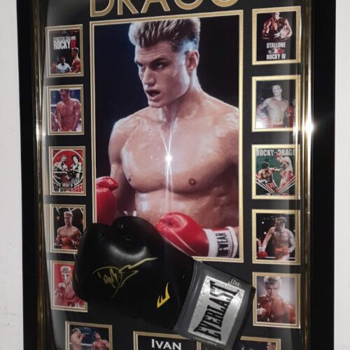 Ivan Drago Signed Boxing Glove – Rocky – Signed Memorabila Shop