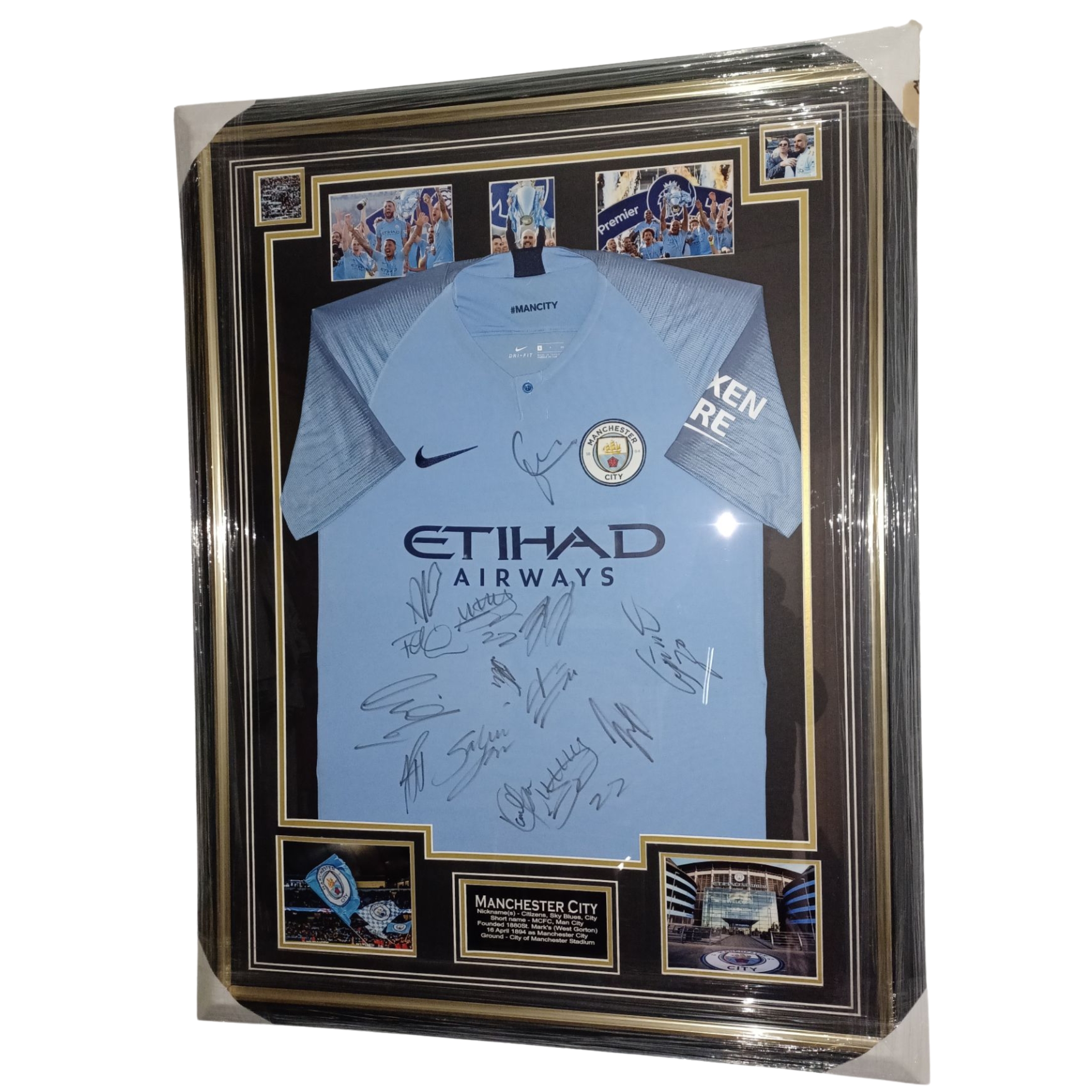Erlin Haaland of Manchester City Signed Photo | Signed Memorabila Shop ...