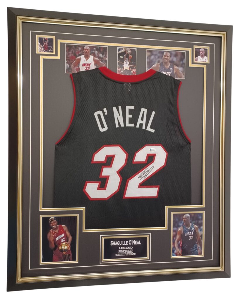 Shaquille O’ Neal of Miami Heat Signed Jersey JSA – Signed Memorabila Shop