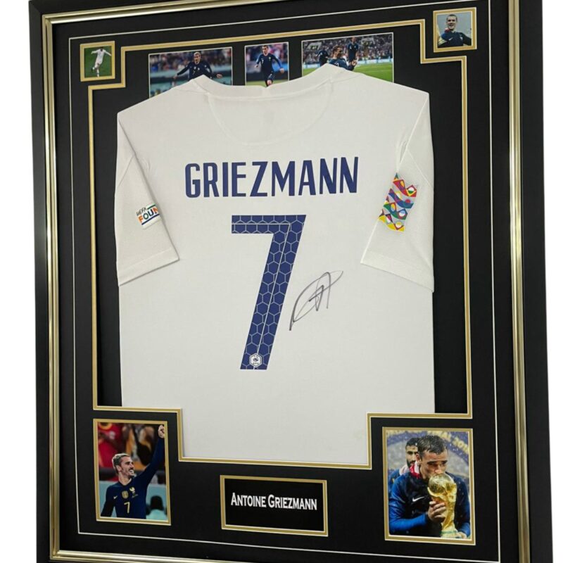 Antoine Griezmann of France Signed Shirt | Signed Memorabila Shop ...
