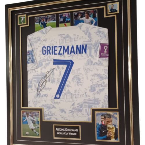 Antoine Griezmann of France Signed Shirt | Signed Memorabila Shop ...