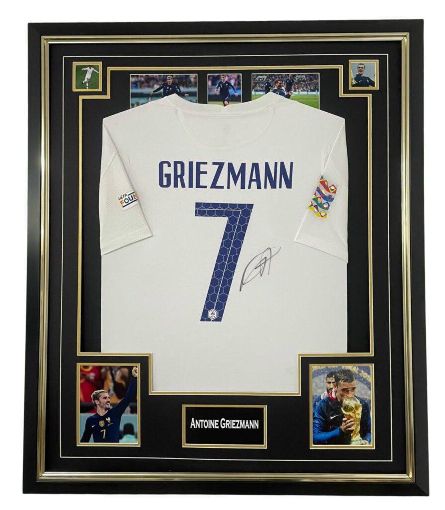 Antoine Griezmann of France Signed Shirt – Signed Memorabila Shop