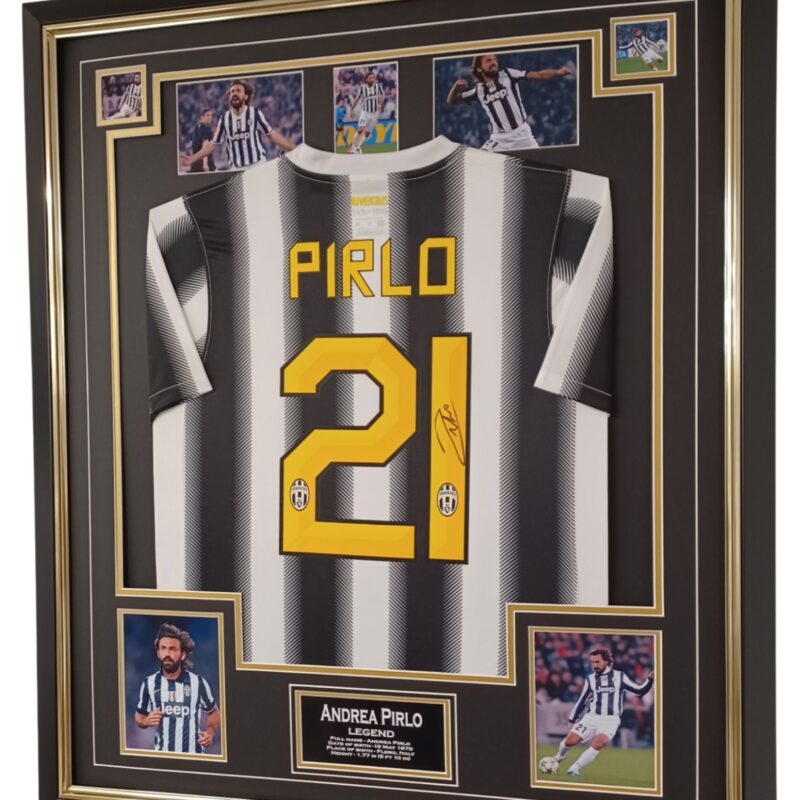 Andrea Pirlo signed Shirt (JUVE) – Signed Memorabila Shop