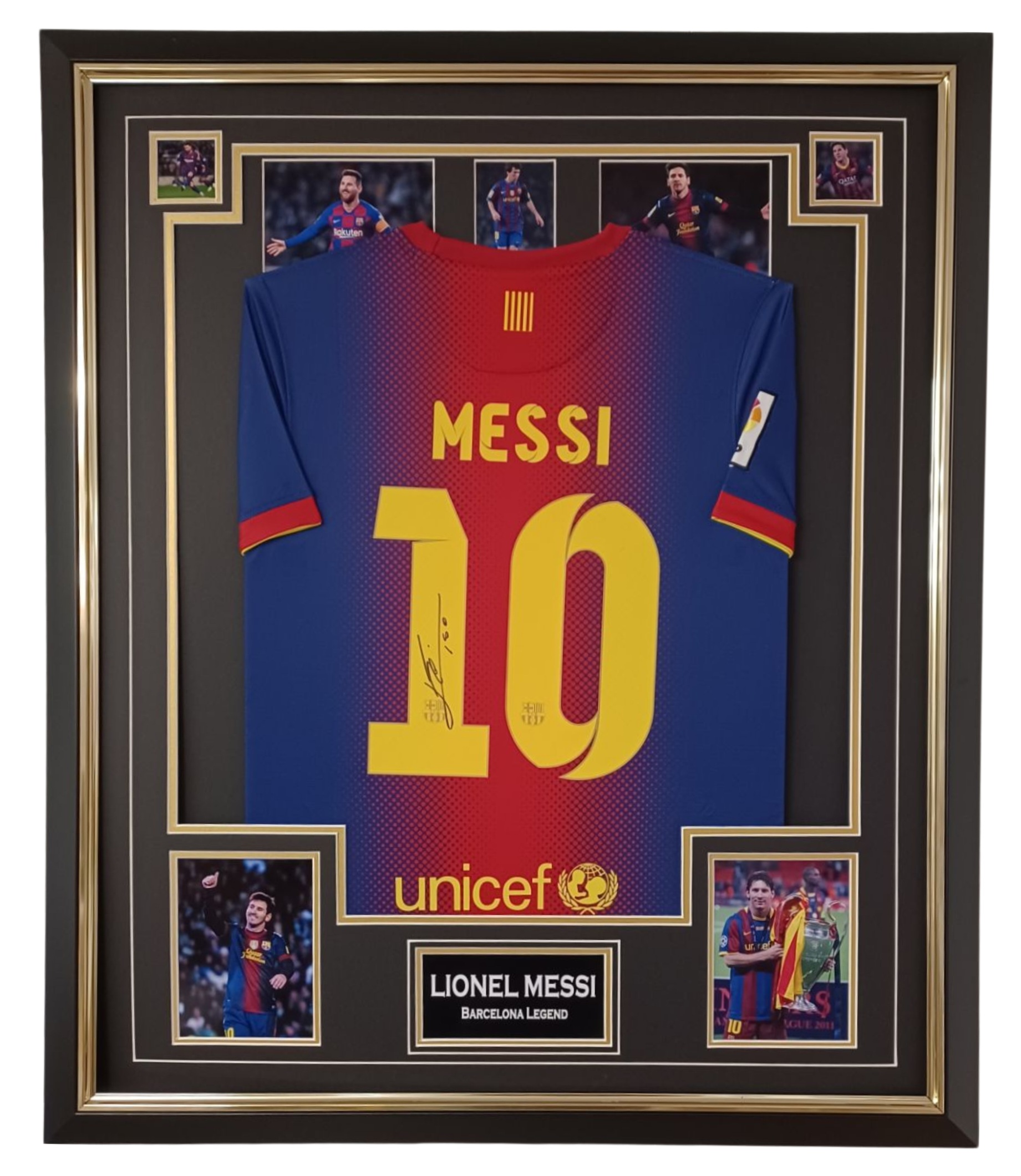 Lionel Messi of Barcelona Signed Football Boot - Signed Memorabila Shop