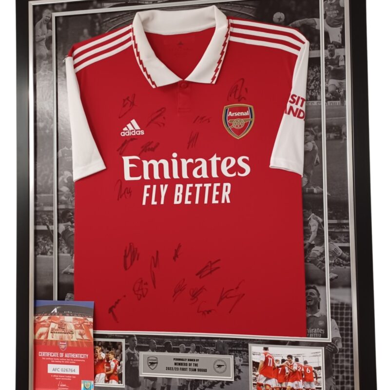 TEAM SIGNED SQUAD SHIRT 2022 2023 – Signed Memorabila Shop