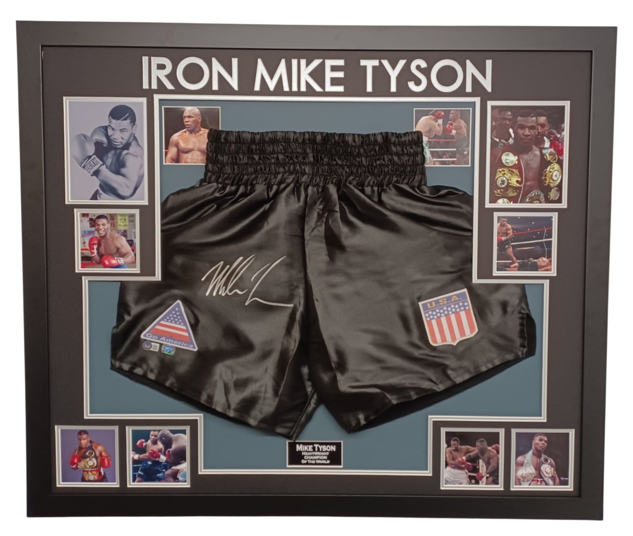 MIKE TYSON SIGNED SHORTS – Signed Memorabila Shop