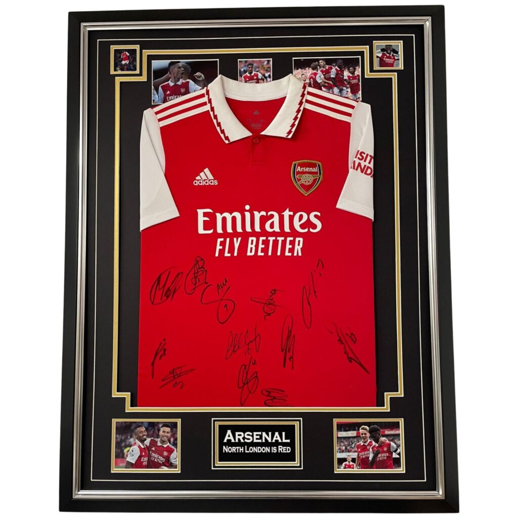 ARSENA TEAM SIGNED SQUAD SHIRT 2022 2023 | Signed Memorabila Shop ...