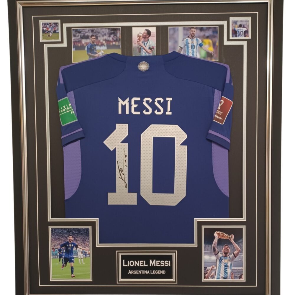 Lionel Messi Signed Shirt 2022 (ARGENTINA) – Signed Memorabila Shop