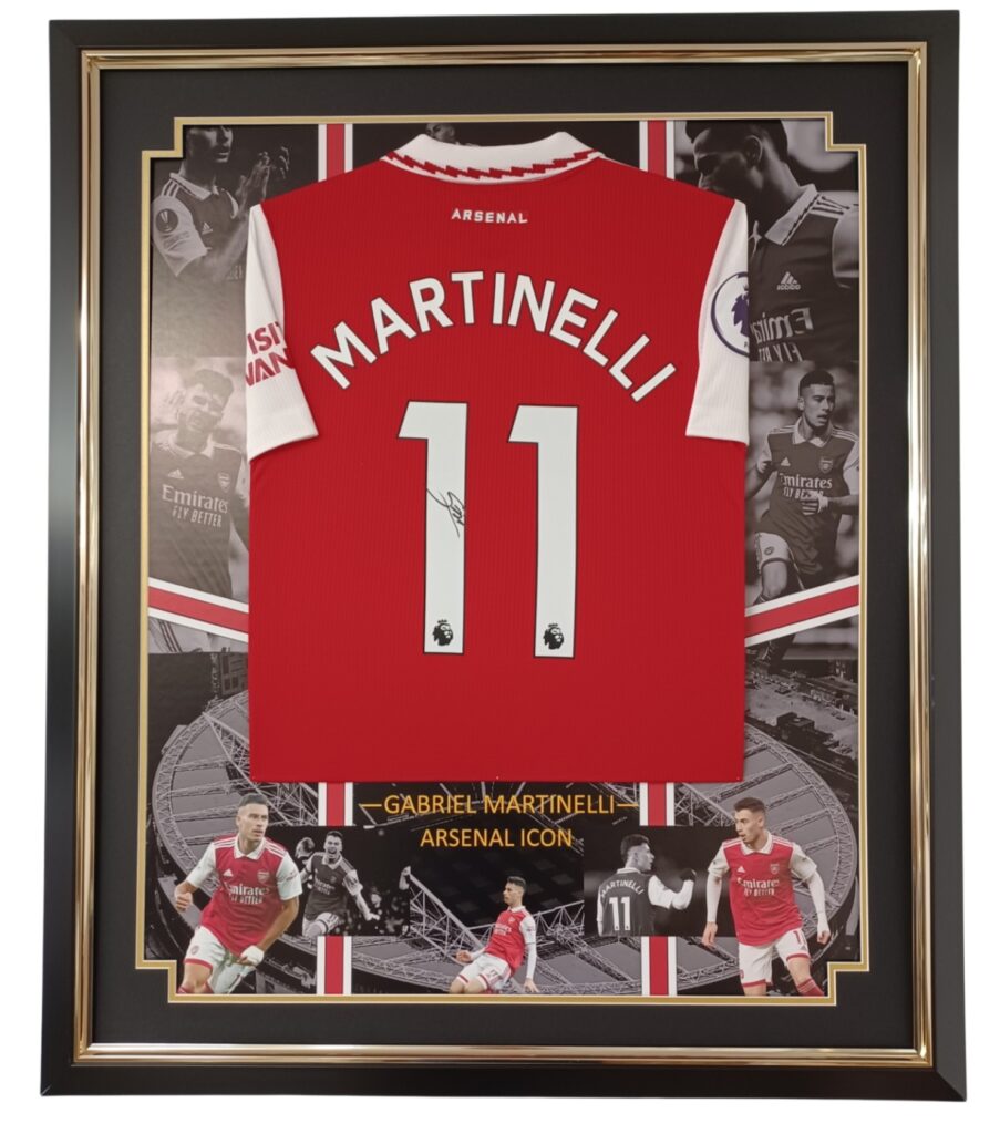 Gabriel Martinelli Signed Shirt – Signed Memorabila Shop