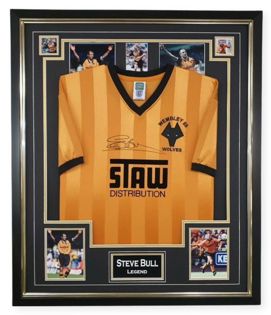 Steve Bull Wolves Signed Shirt – Signed Memorabila Shop