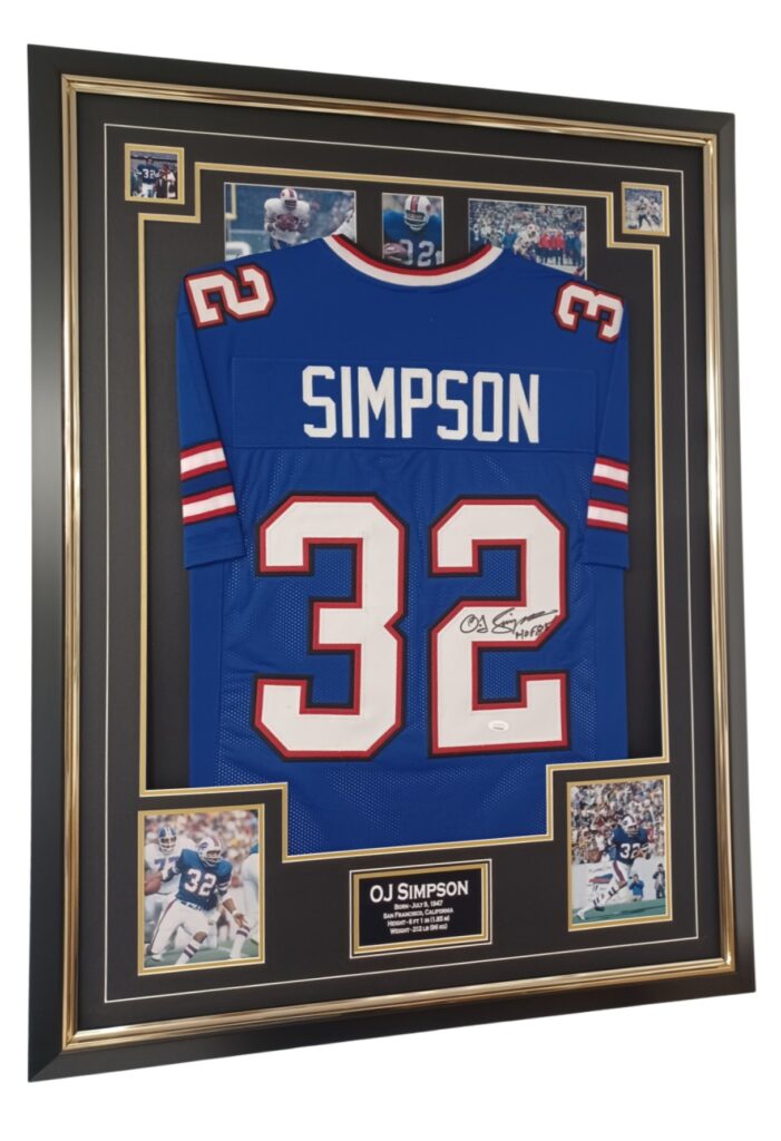 O J SIMPSON of Buffalo Bills Signed Jersey – Signed Memorabila Shop