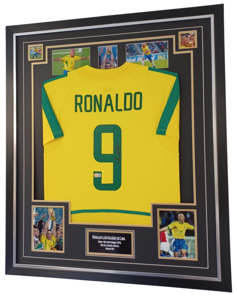 Ronaldo R9 of BRAZIL Signed Shirt – Signed Memorabila Shop