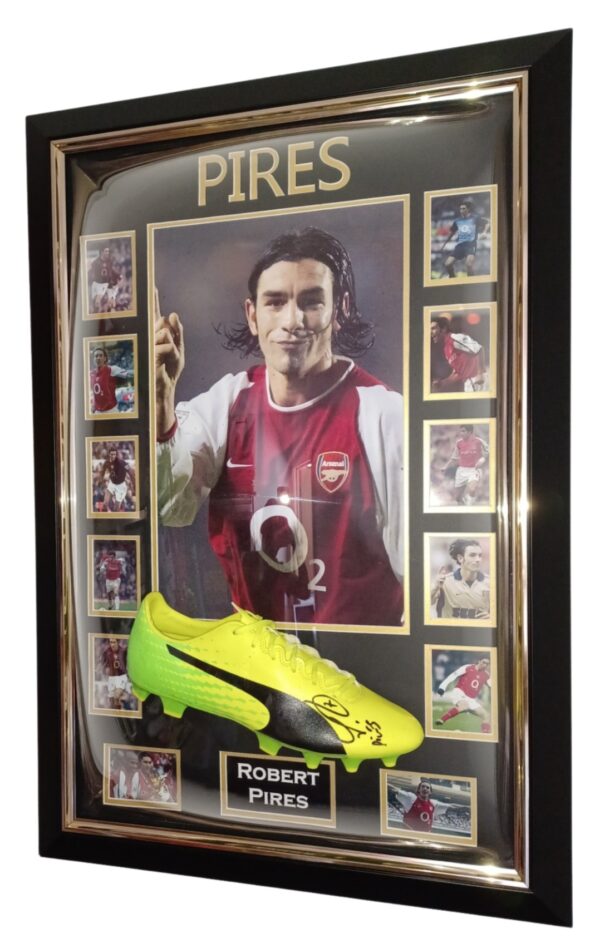 Arsenal Invincible Robert Pires Signed Football Boot | Signed ...