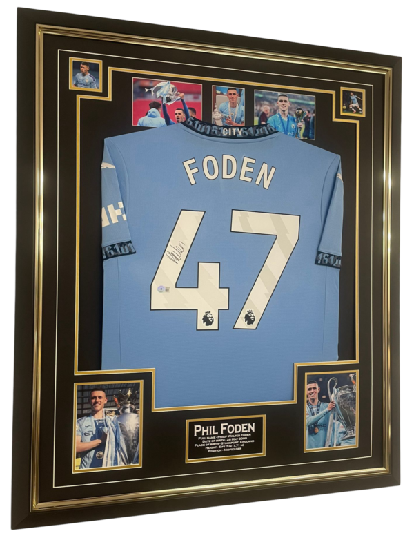 Phil Foden | Signed Memorabila Shop | Shop Today