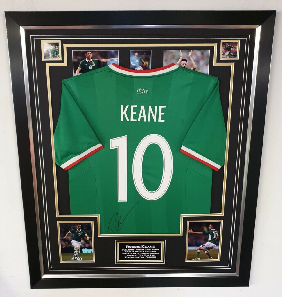 ROBBIE KEANE of Ireland Signed Jersey – Signed Memorabila Shop