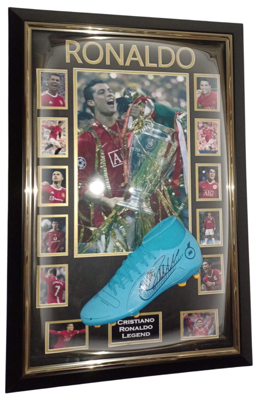 Cristiano Ronaldo of United Signed Football Boot – Signed Memorabila Shop