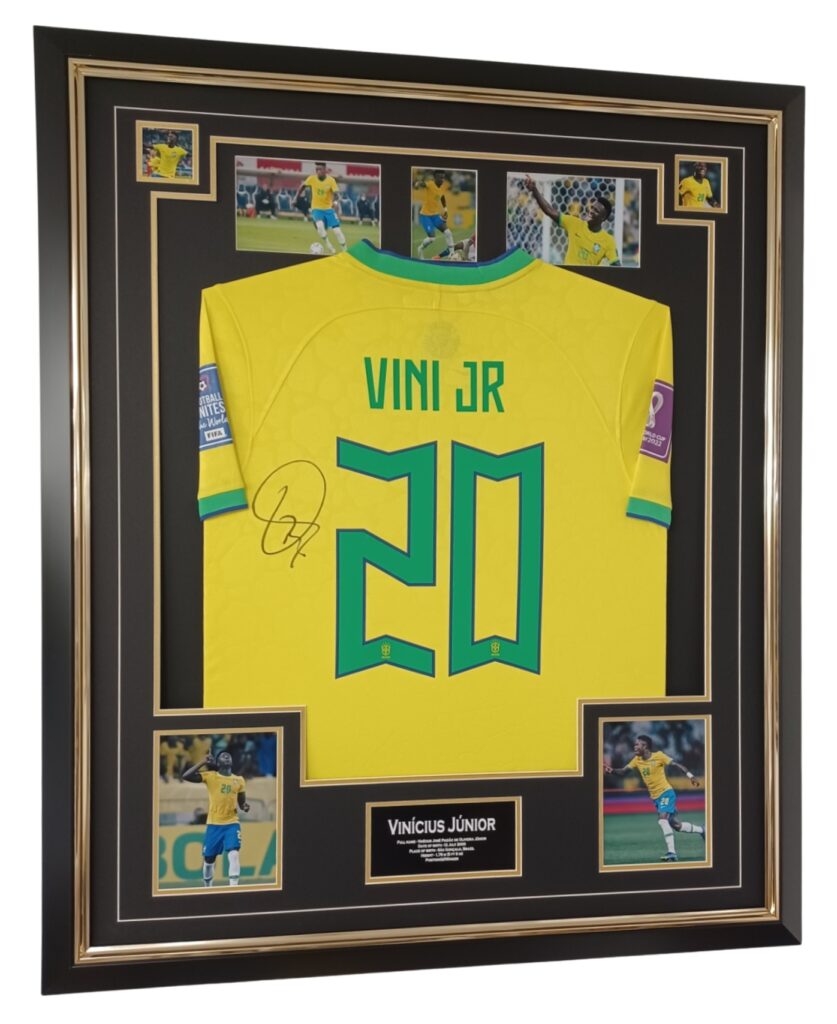 Brazil Brasil Star Vinicius Jr VINI JR Signed Shirt – Signed Memorabila ...