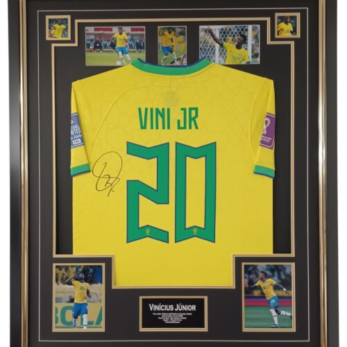 Brazil Brasil Star Vinicius Jr VINI JR Signed Shirt – Signed Memorabila ...