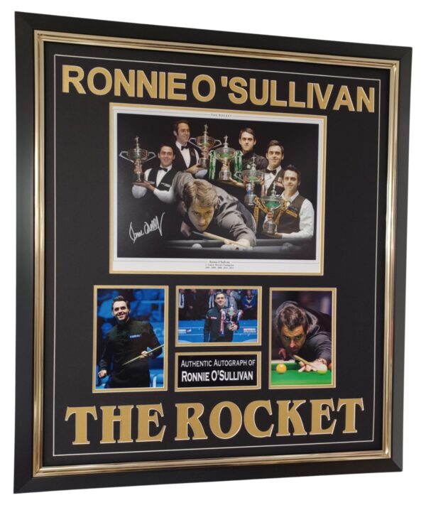 Ronnie O’ Sullivan Signed Photo – Signed Memorabila Shop