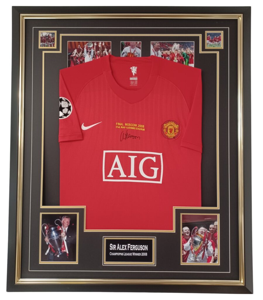 Sir Alex Ferguson of Manchester United Signed Shirt – Signed Memorabila ...