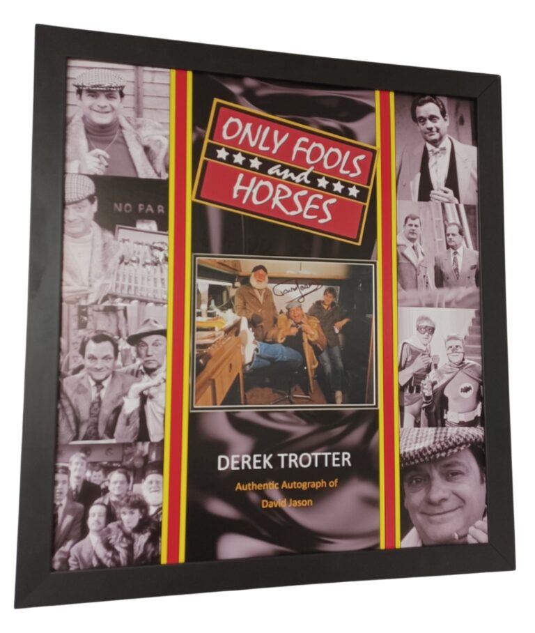 David Jason Derek Trotter Only fools and Horses Signed Del Boy Photo ...