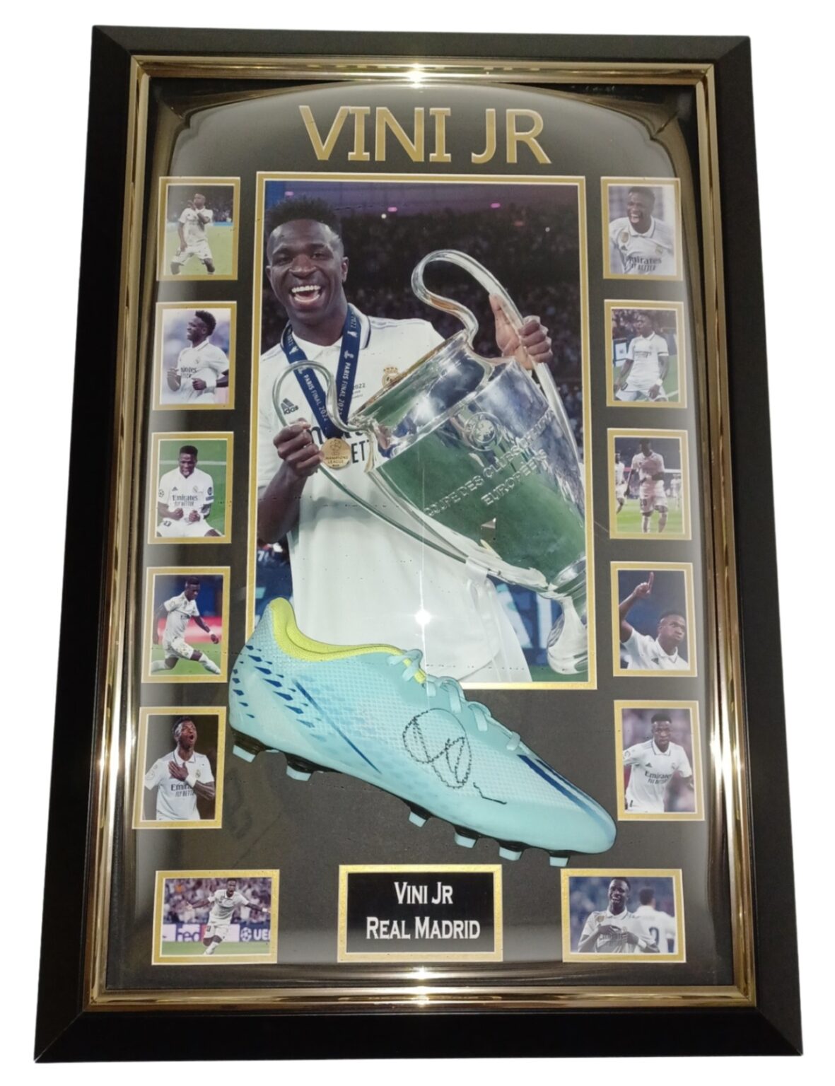 Brazil and REAL MADRID Star Vinicius Jr VINI JR Signed Football Boot ...