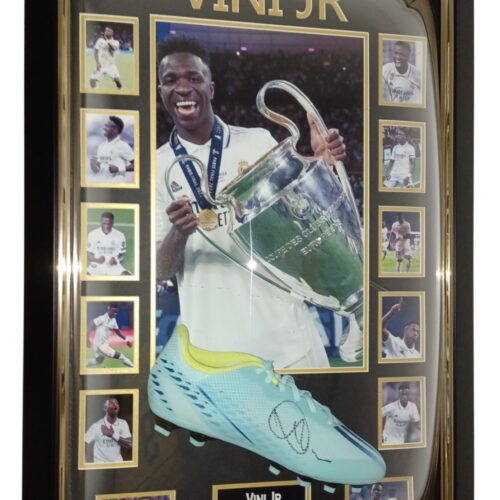 Brazil and REAL MADRID Star Vinicius Jr VINI JR Signed Football Boot ...
