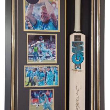 England Cricket Star Ben Stokes signed Cricket Bat – Signed Memorabila Shop