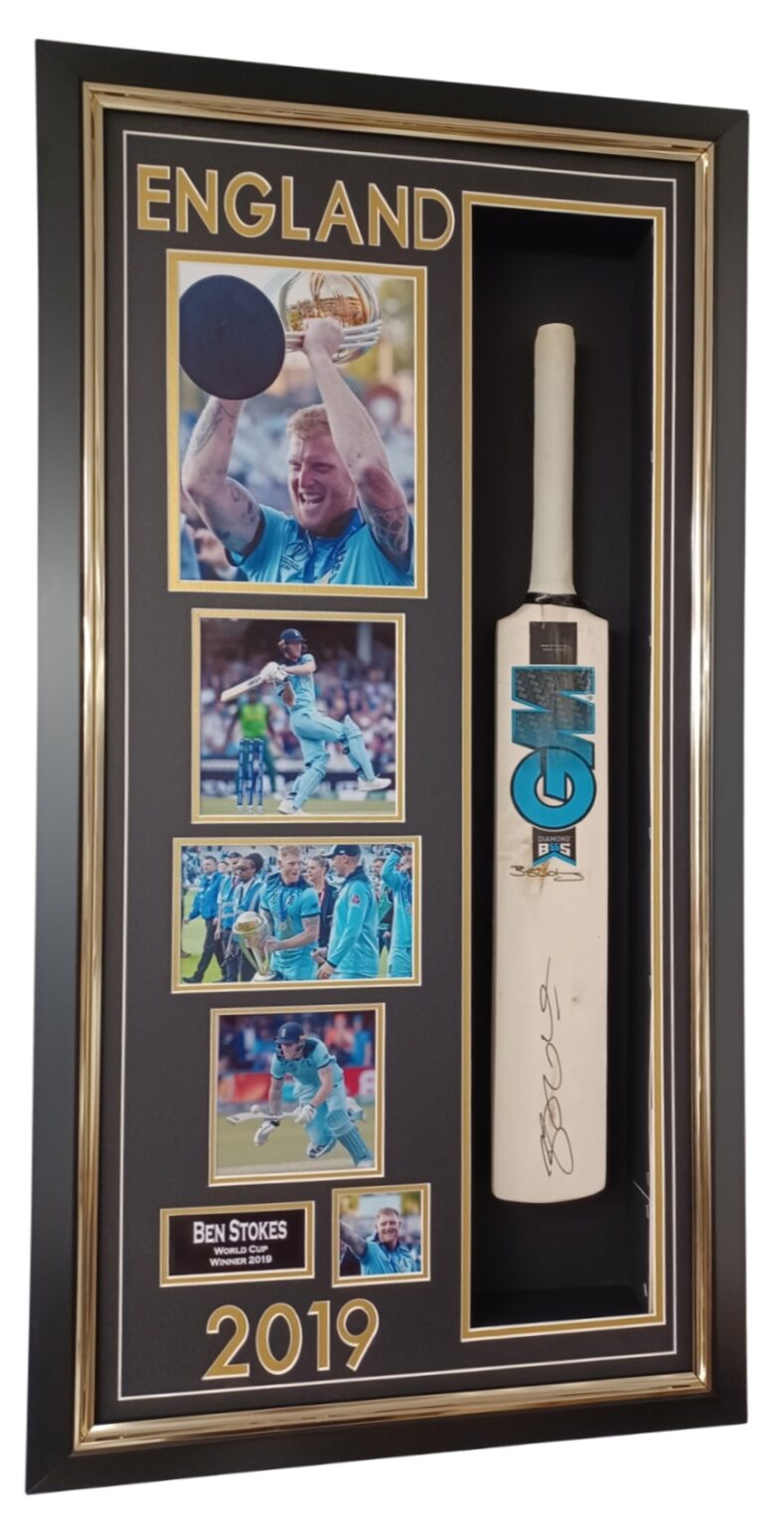 England Cricket Star Ben Stokes signed Cricket Bat – Signed Memorabila Shop
