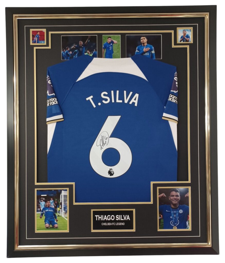 THIAGO SILVA Signed Shirt – Signed Memorabila Shop