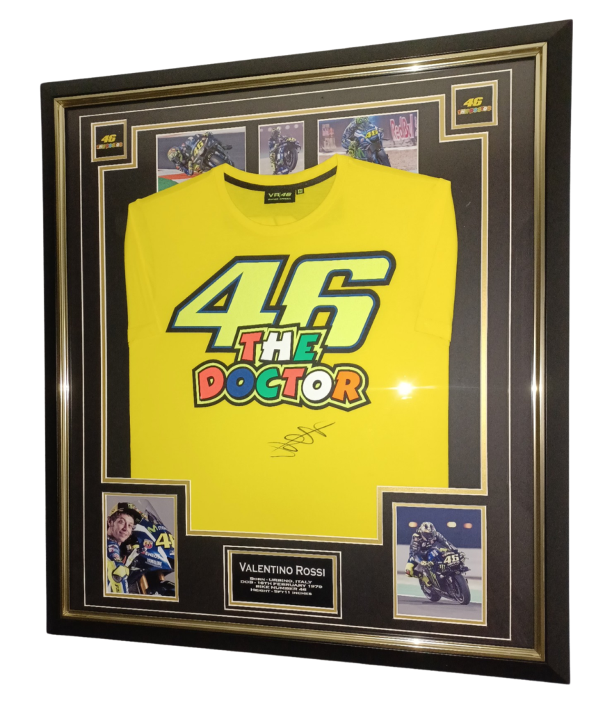 Valentino Rossi Signed Shirt Jersey – Signed Memorabila Shop